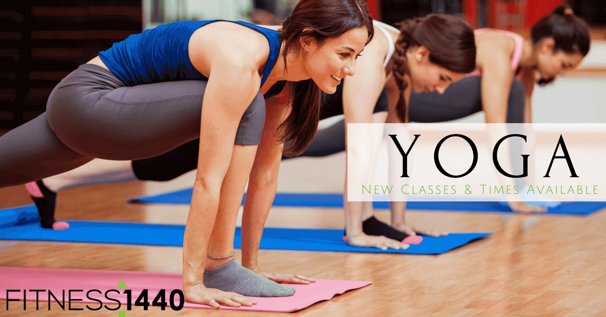 New Yoga Class & Times - Fitness 1440 Hueytown, AL
